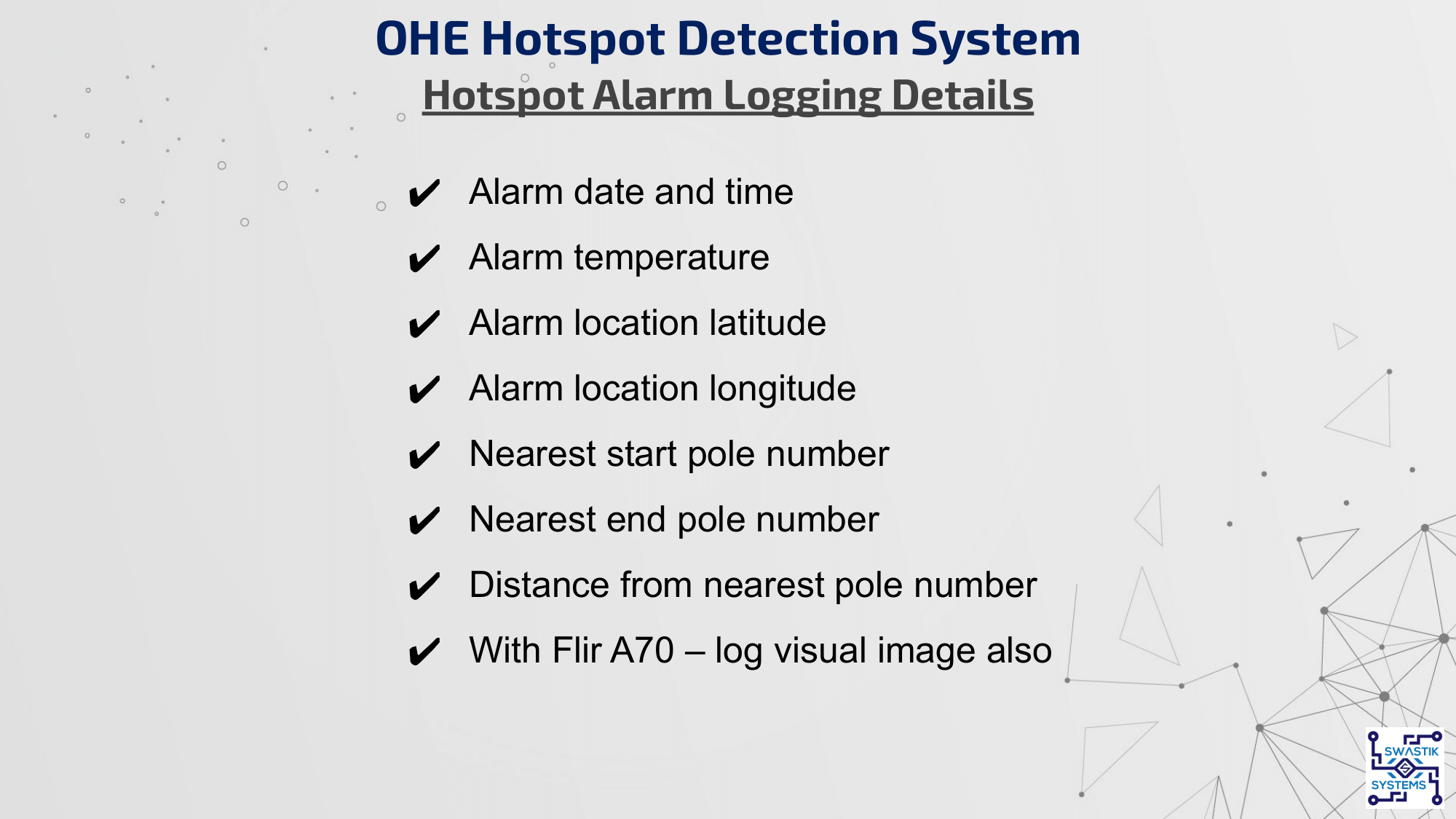 Ohe Hotspot Detection System Swastik Systems